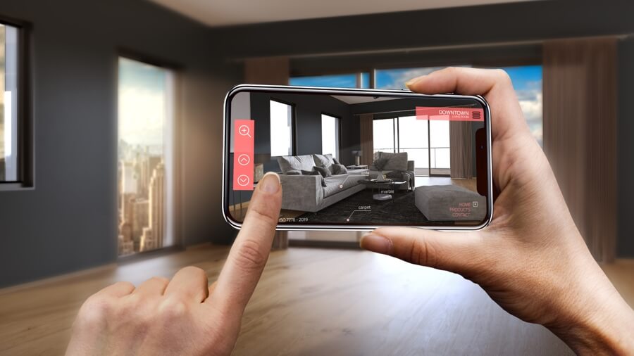 How does BIM advance by using AR and VR technology in construction?